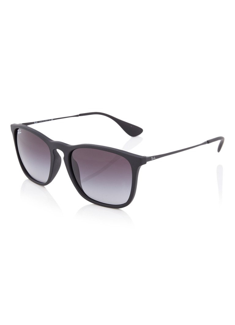 Ray-Ban Chris zonnebril RB4187 • Zwart • de Bijenkorf