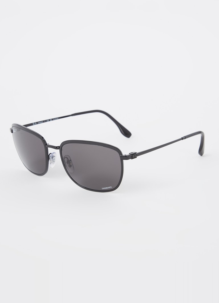 Ray-Ban Chromance zonnebril gepolariseerd RB3705 • Zwart • de Bijenkorf