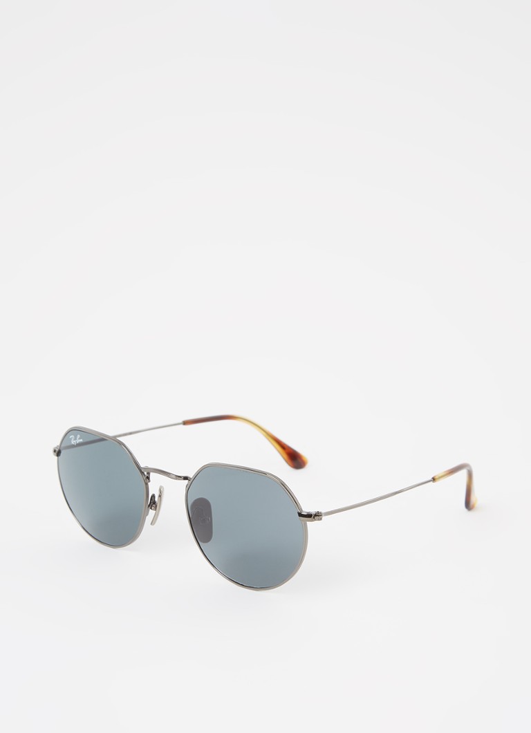 Ray-Ban Jack Titanium zonnebril RB8165 • Donkergrijs • de Bijenkorf