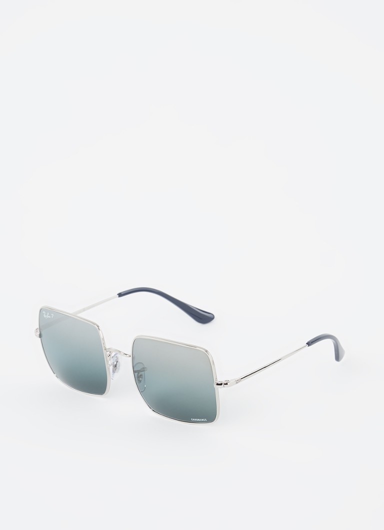 Ray-Ban Square 1971 Classic Chromance zonnebril gepolariseerd RB1971 ...