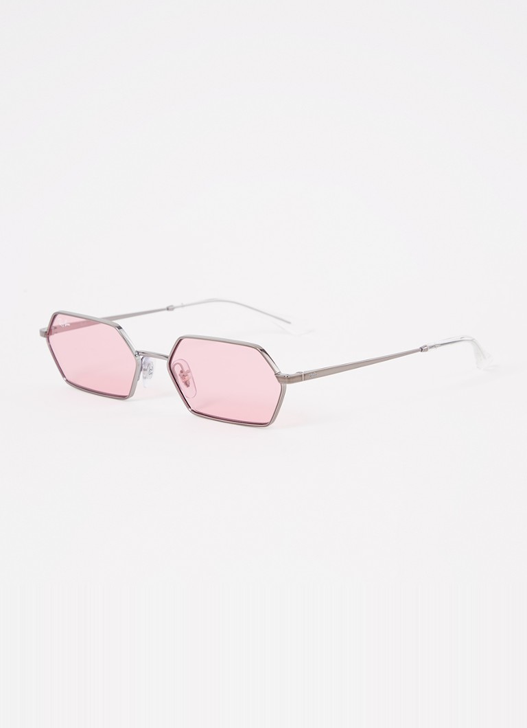 Ray-Ban Yevi Bio-Based zonnebril RB3728 • Zilver • de Bijenkorf