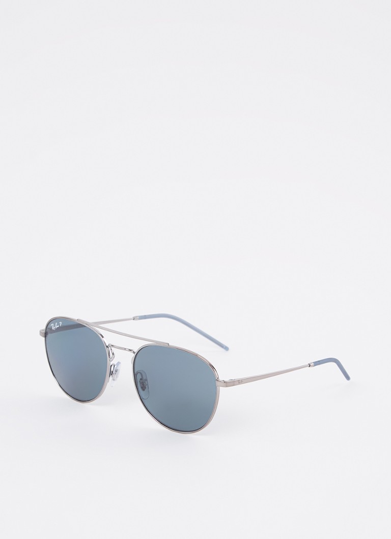 Ray-Ban Zonnebril gepolariseerd RB3589 • Zilver • de Bijenkorf