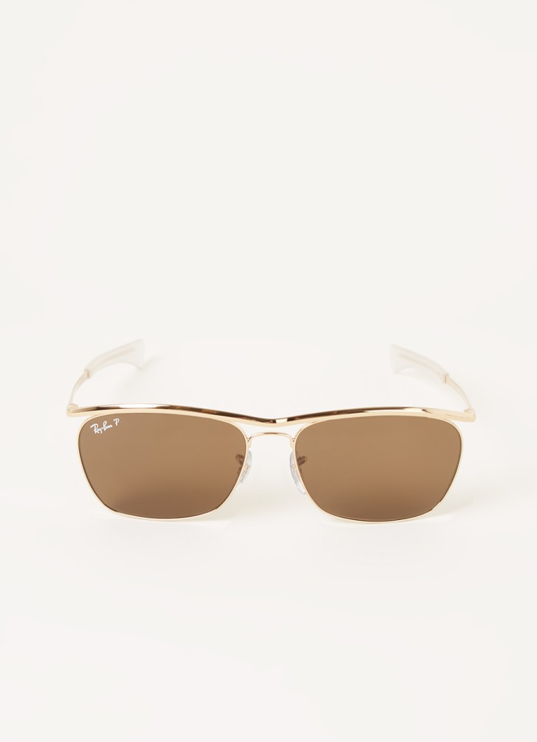 Ray-Ban Zonnebril gepolariseerd RB3619 • Goud • de Bijenkorf