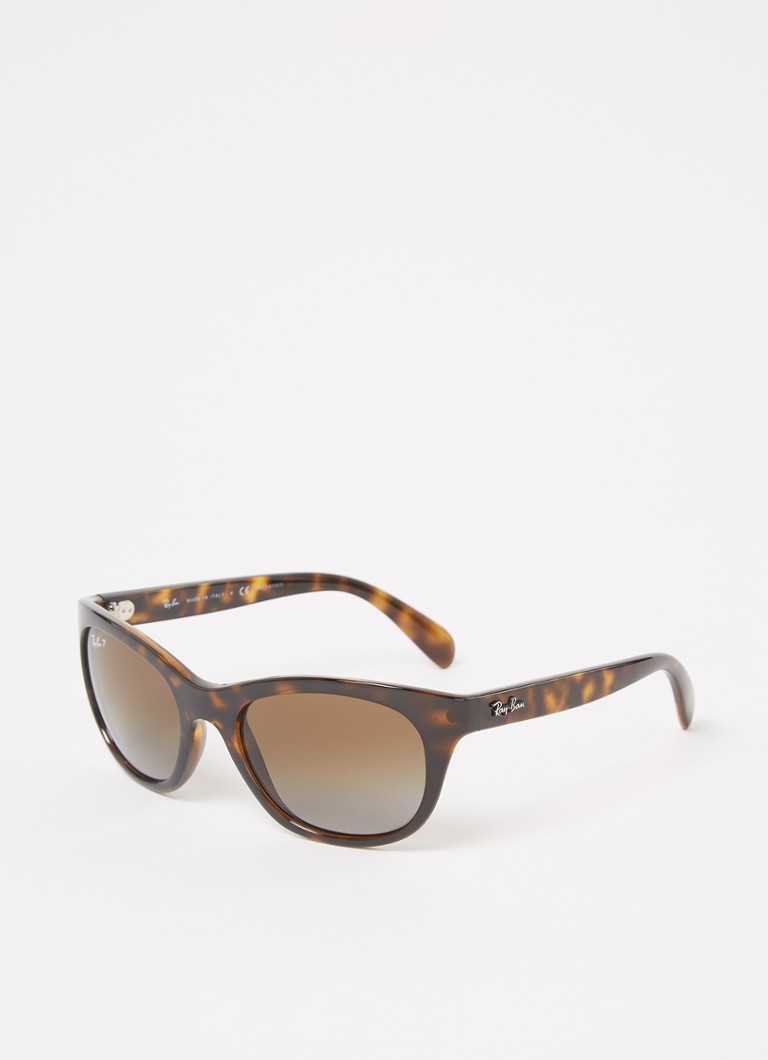 Ray-Ban Zonnebril gepolariseerd RB4216 • Donkerbruin • de Bijenkorf