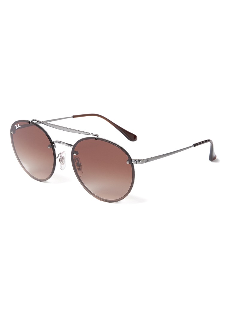 Ray-Ban Zonnebril RB3614N • Grijs • de Bijenkorf