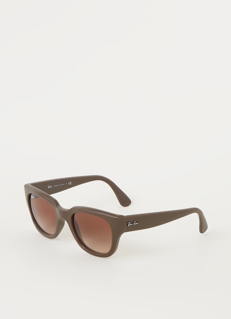 Ray-Ban Zonnebril RB4178 • Donkerbruin • de Bijenkorf
