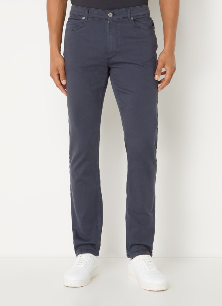 Reiss Dover slim fit jeans met gekleurde wassing • Donkerblauw • de ...
