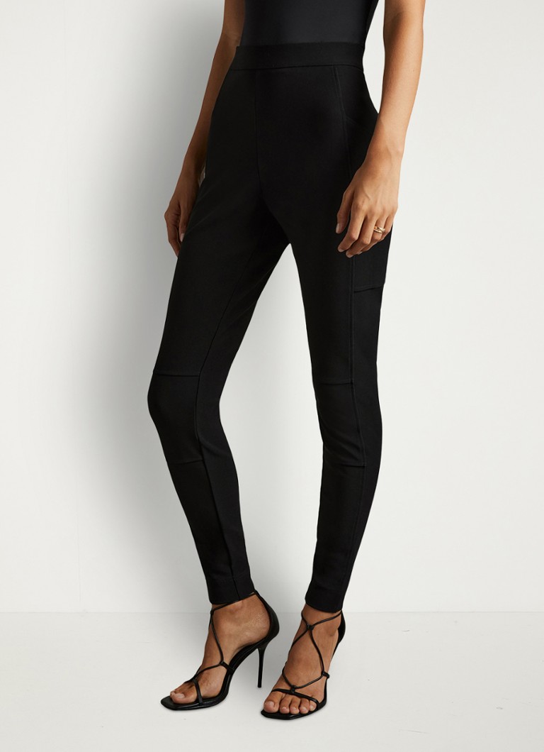 Reiss Jules skinny fit broek van jersey • Zwart • de Bijenkorf