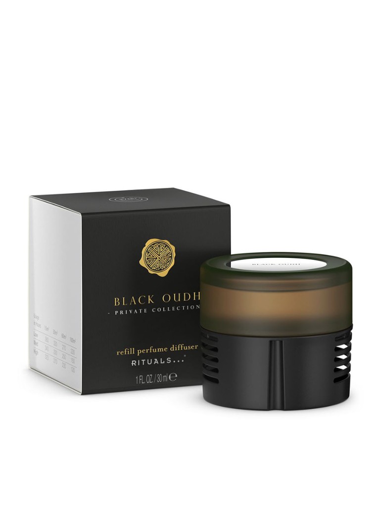 Rituals Black Oudh Cartridge - parfum diffuser navulling 30 ml • de ...