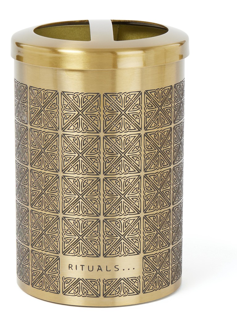 Rituals Enume tandenborstelhouder van roestvrijstaal • Goud • de Bijenkorf