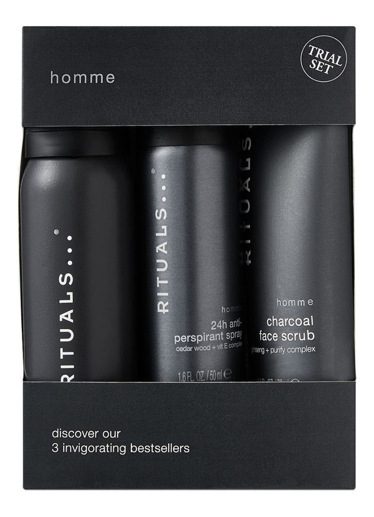 Rituals Homme Trial Set - verzorgingsset • de Bijenkorf