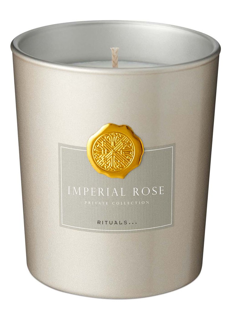 Rituals Imperial Rose geurkaars 360 gram • Goud • de Bijenkorf