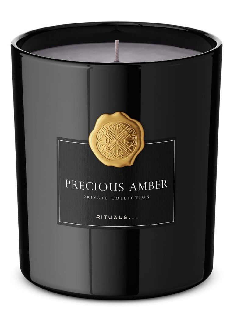 Rituals Precious Amber geurkaars 360 gram • Zwart • de Bijenkorf