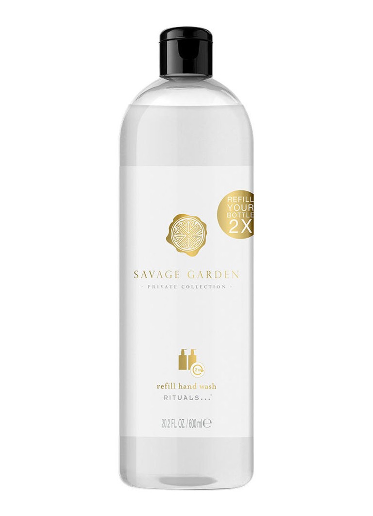 Rituals Savage Garden handzeep navulling 600 ml • Wit • de Bijenkorf