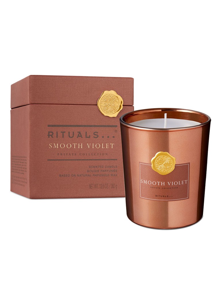 Rituals Smooth Violet geurkaars 360 cm • Koper • de Bijenkorf