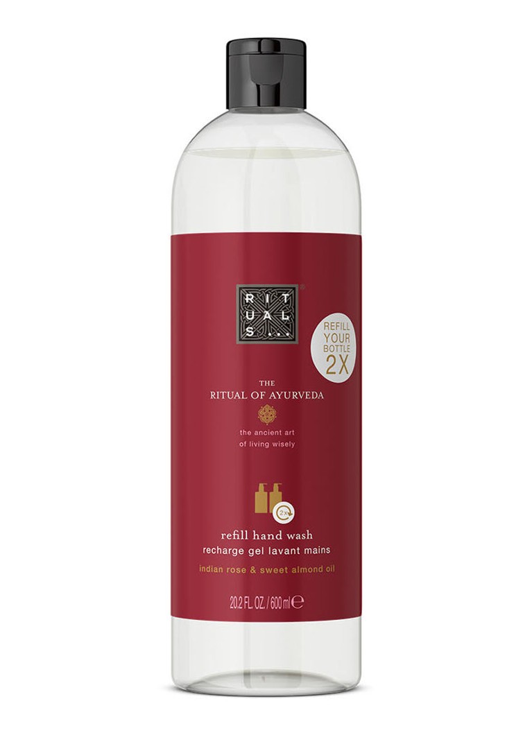 Rituals The Ritual of Ayurveda handzeep navulling 600 ml • Rood • de ...