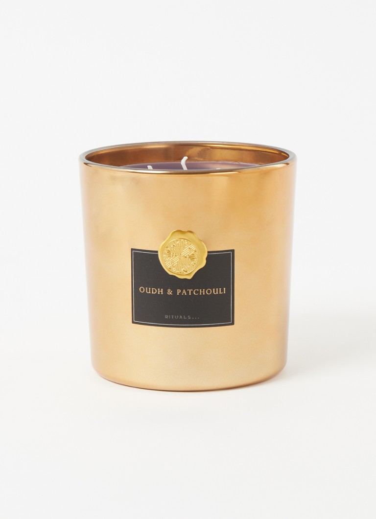 Rituals The Ritual Of Oudh XL geurkaars 1000 gram • Goud • de Bijenkorf