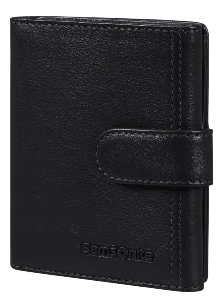 Samsonite Attack 2 Slg portemonnee van leer • Zwart • de Bijenkorf