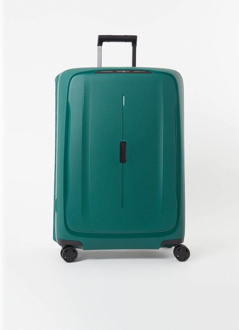 Samsonite Essens spinner 75 cm • Donkergroen • de Bijenkorf
