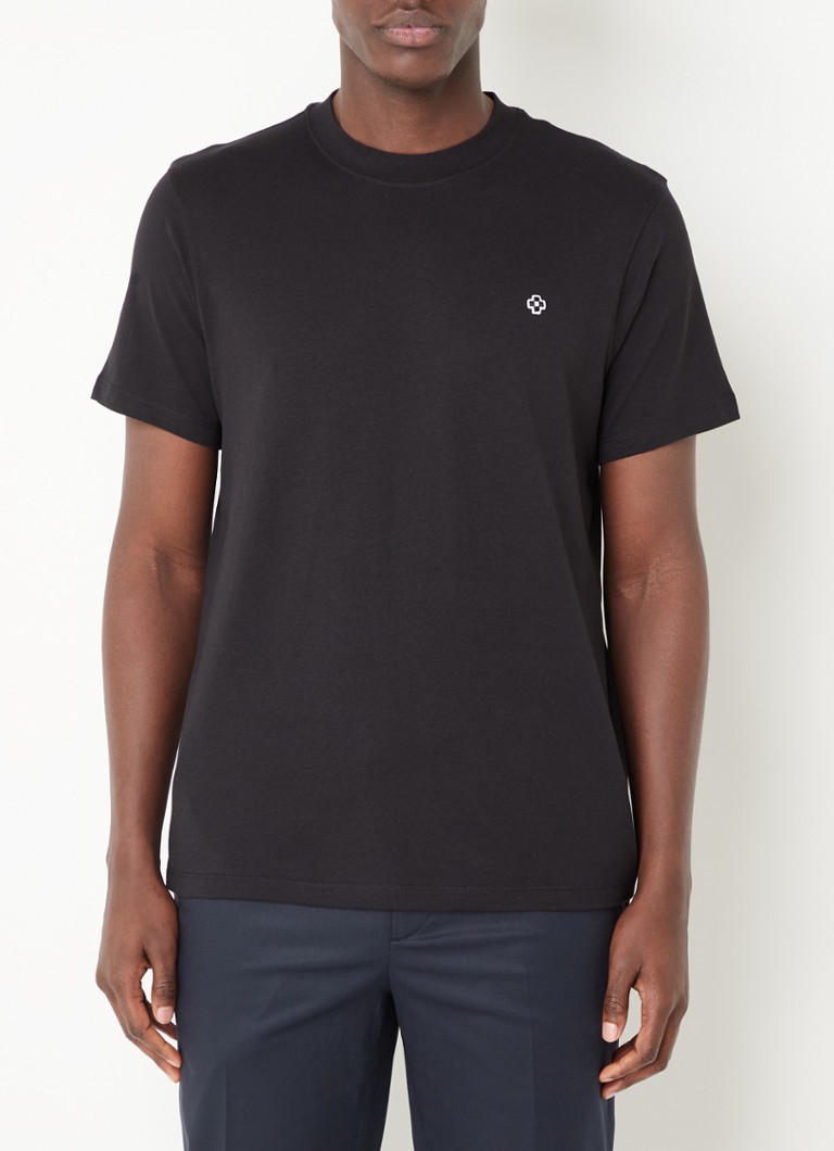 Sandro T-shirt met logo • Zwart • de Bijenkorf