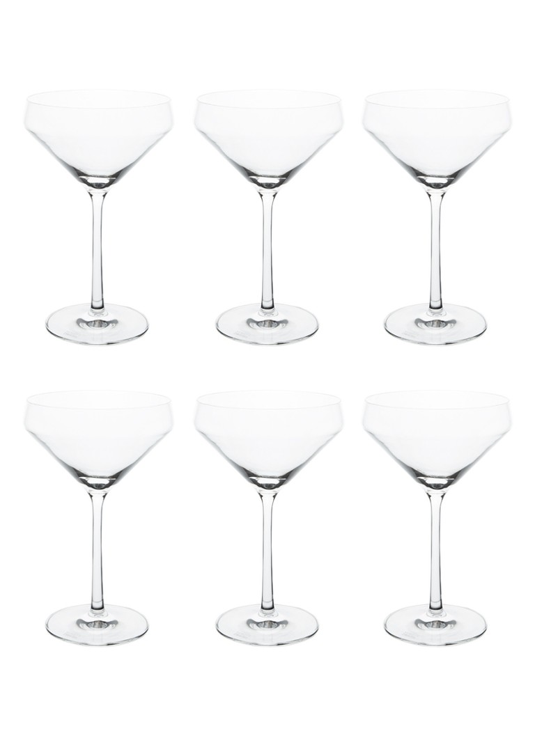 Schott Zwiesel Pure martini cocktailglas 34 cl set van 6 • Transparant • de Bijenkorf