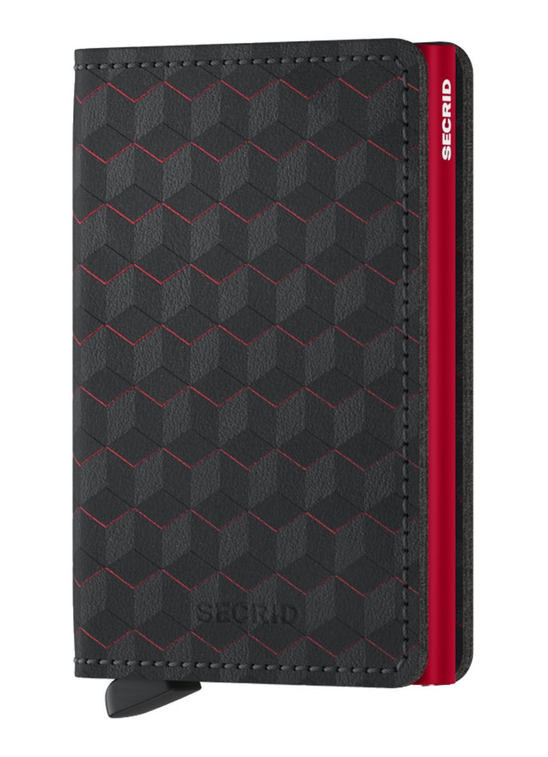 Secrid Slimwallet pasjeshouder van leer • Zwart • de Bijenkorf