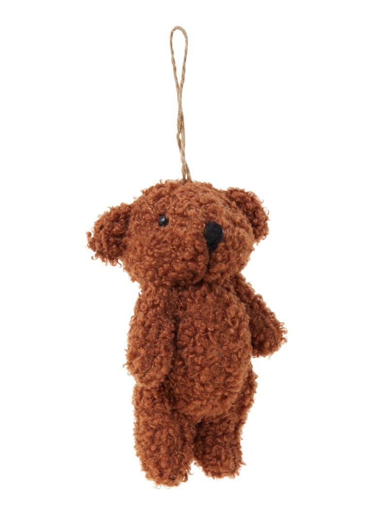 Shishi Teddy bear kersthanger 13 cm • Bruin • de Bijenkorf
