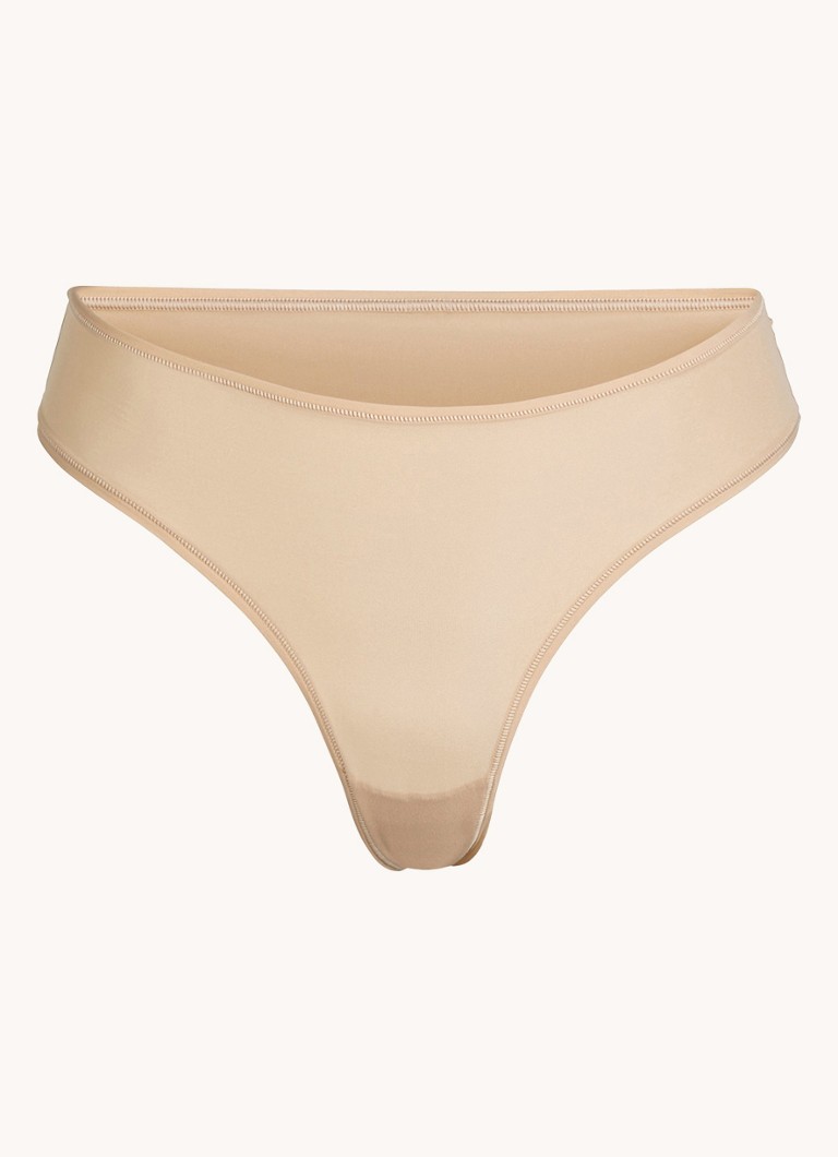SKIMS Fits Everybody string • Beige • de Bijenkorf