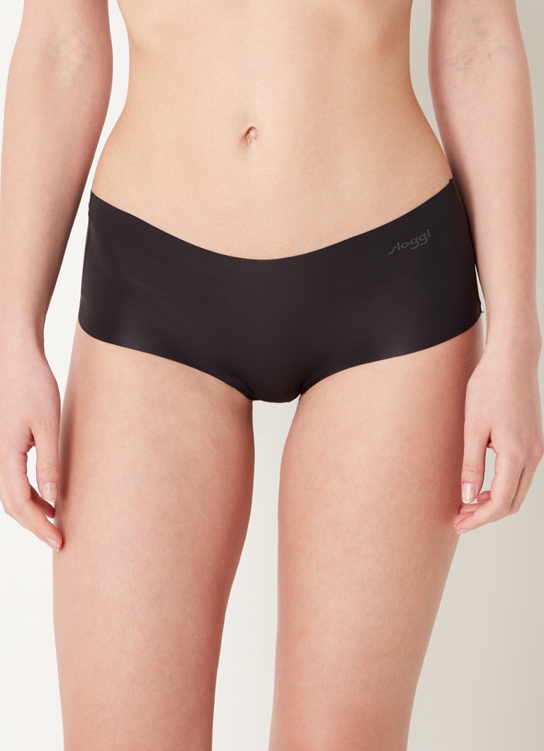 Sloggi ZERO Microfibre naadloze shorty in 2-pack • Zwart • de Bijenkorf