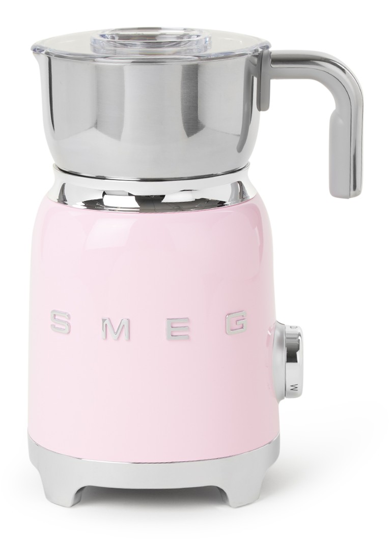 SMEG 50's Style melkopschuimer 600 ml • Lichtroze • de Bijenkorf