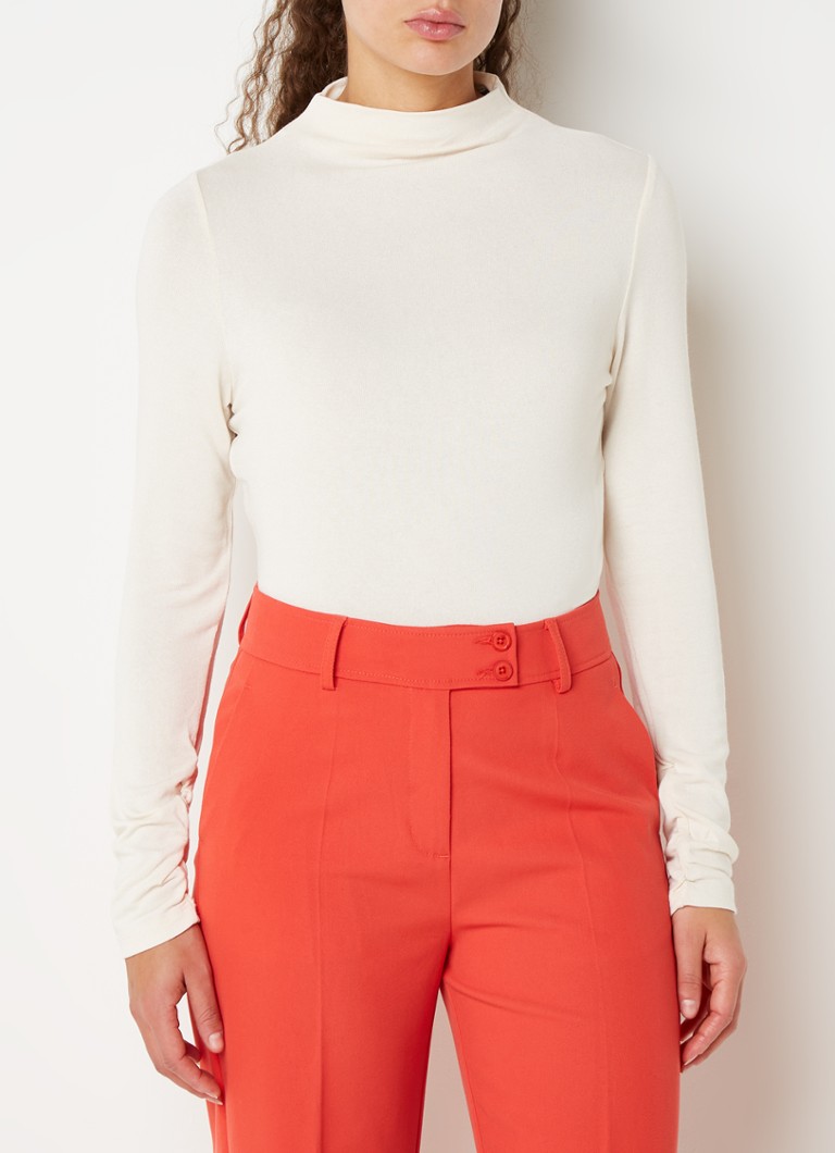 someday. Kesia top met stretch • Gebroken wit • de Bijenkorf