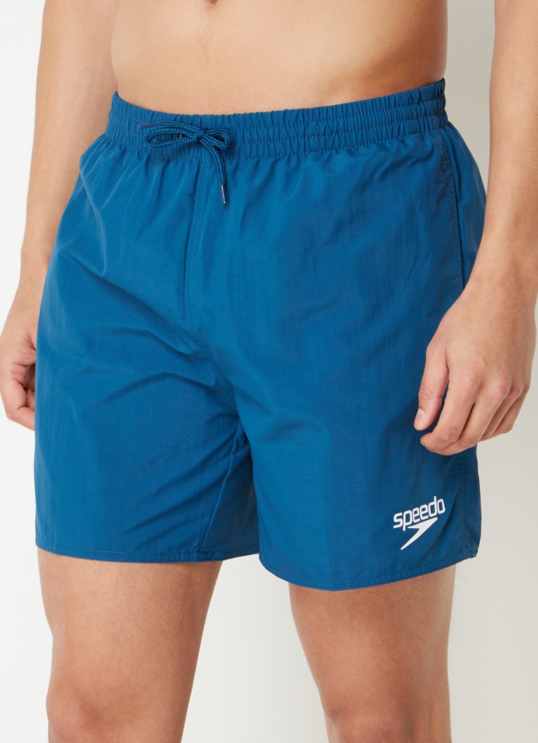 Speedo Zwemshorts met logo en steekzakken • Petrol • de Bijenkorf