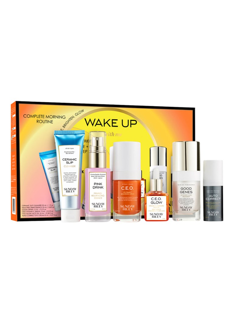 Sunday Riley Wake Up With Me Kit - verzorgingsset • de Bijenkorf