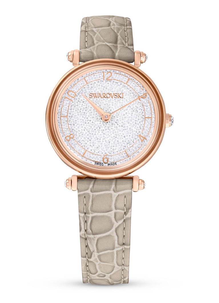 Swarovski Crystralline Wonder horloge 5656899 • Roségoud • de Bijenkorf