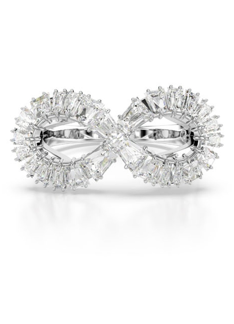 Swarovski Hyperbola ring met kristal 55 • Zilver • de Bijenkorf
