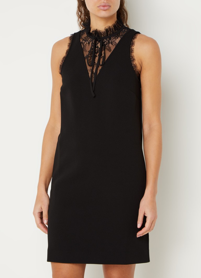 Ted Baker Chharis jurk met kant • Zwart • de Bijenkorf