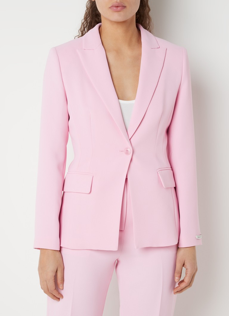 Ted Baker Myyia blazer met klepzakken • Lichtroze • de Bijenkorf