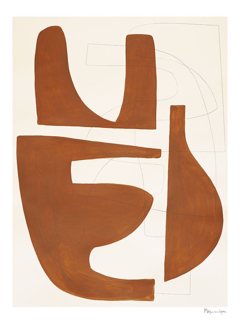 THE POSTER CLUB Sienna, Berit Mogensen Lopez print • de Bijenkorf