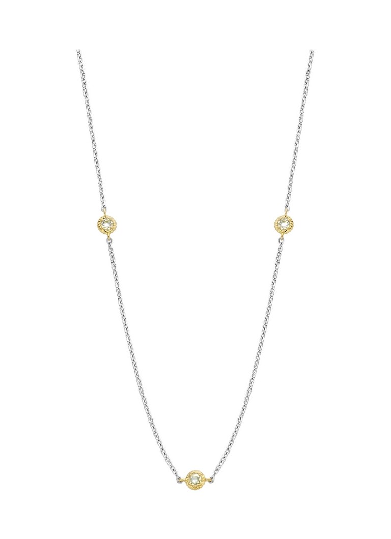 TI SENTO - Milano Ketting van zilver met kristal 34036YP • Zilver • de ...