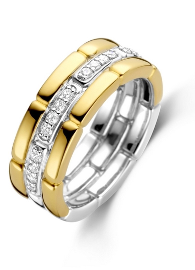 TI SENTO - Milano Ring verguld 12270ZY • Goud • de Bijenkorf