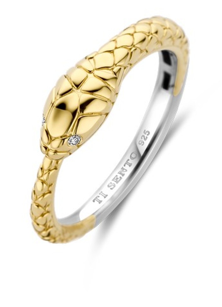 TI SENTO - Milano Ring verguld 12354SY • Goud • de Bijenkorf