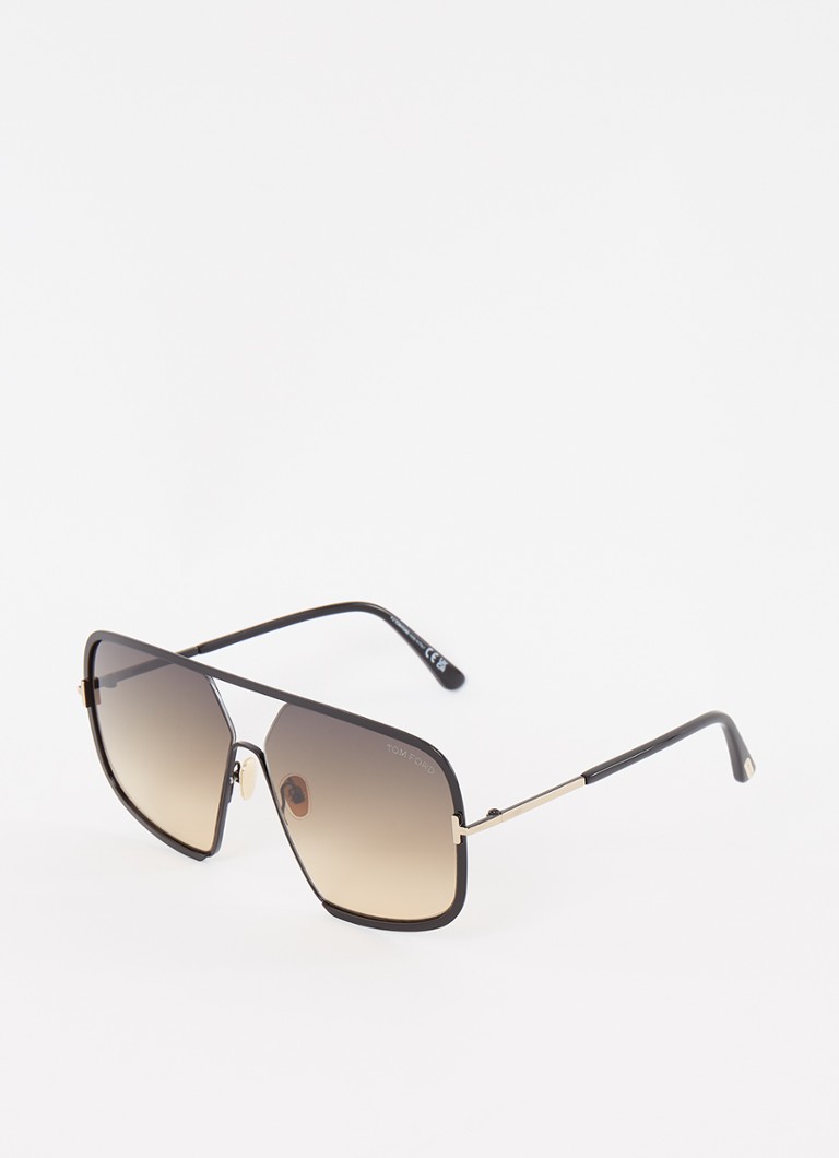 TOM FORD Warren zonnebril TR001326 • Zwart • de Bijenkorf