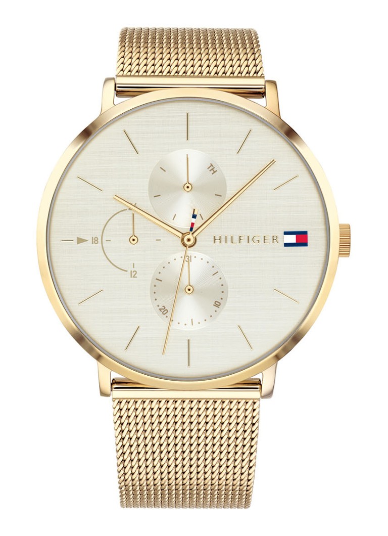 Tommy Hilfiger Horloge TH1781943 • Goud • de Bijenkorf