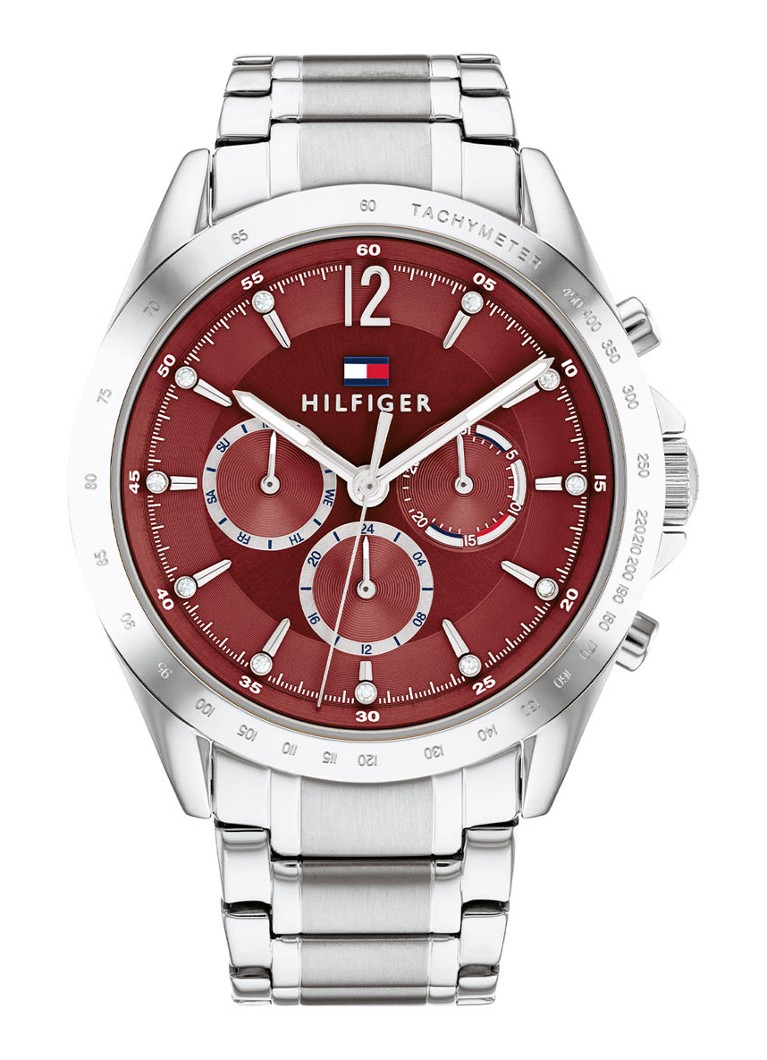 Tommy Hilfiger Horloge TH1782554 • Zilver • de Bijenkorf