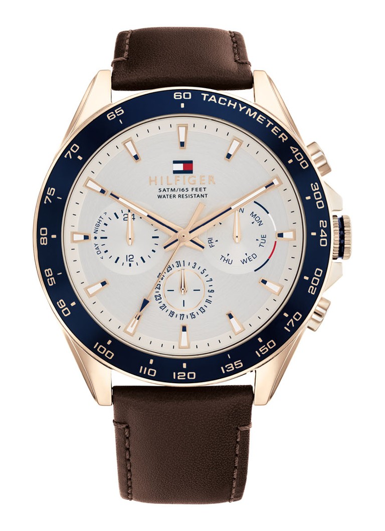 Tommy Hilfiger Horloge TH1791966 • Roségoud • de Bijenkorf