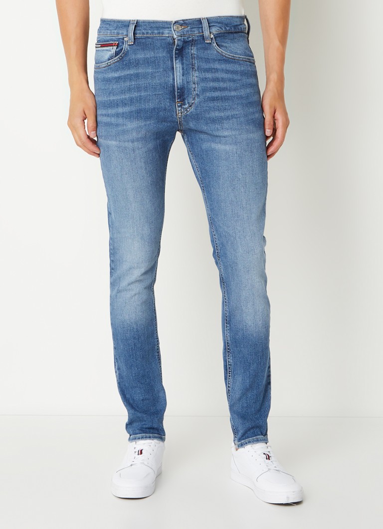 Tommy Hilfiger Simon skinny jeans met medium wassing • Indigo • de ...