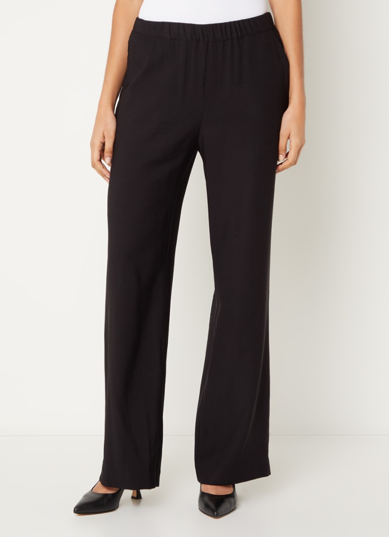 Vanessa Bruno Cliff high waist loose fit pantalon met steekzakken ...