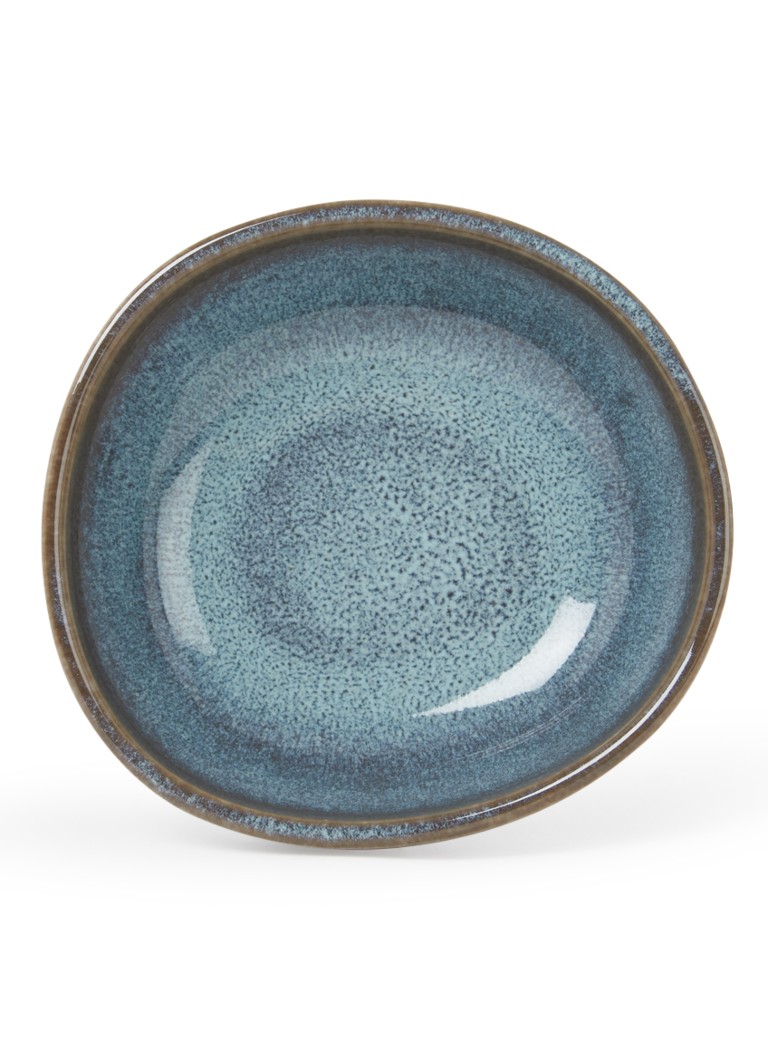 Villeroy & Boch Lave Glacé serveerschaal 10,5 cm • Turquoise • de Bijenkorf