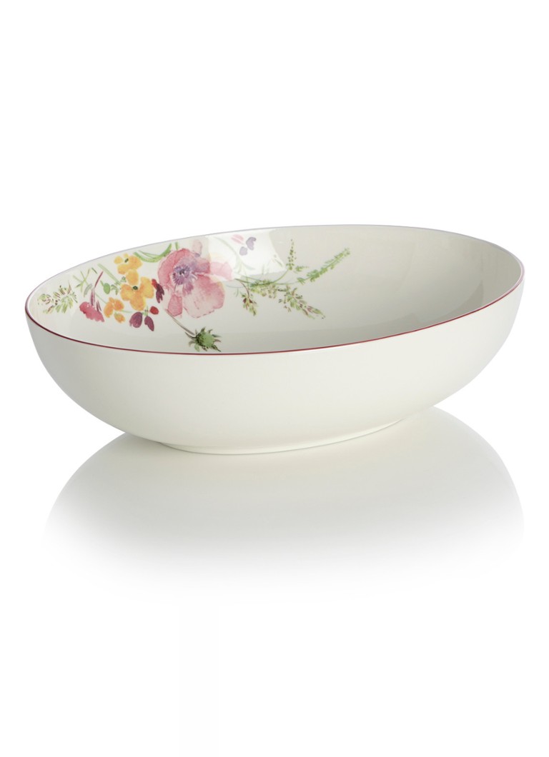 Villeroy & Boch Mariefleur saladeschaal 26 cm • Wit • de Bijenkorf