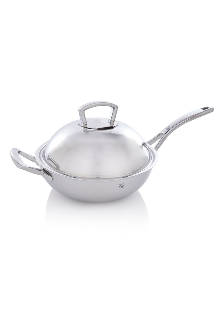 WMF Multiply wok met deksel 28 cm • Roestvrijstaal • de Bijenkorf